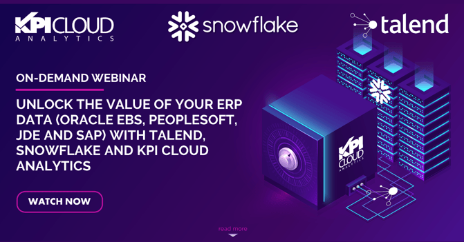 Unlock the Value of ERP Data with Talend, Snowflake & Cloud Analytics